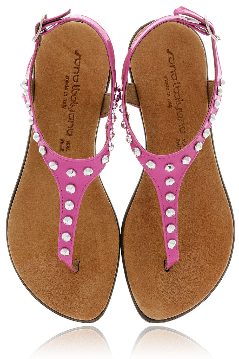Fuchsia Sandals With Truks - Sanabella | Women's shoes